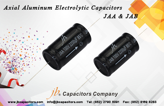 jb New Axial Aluminum Electrolytic Capacitors JAA & JAB Sereis - jb ...