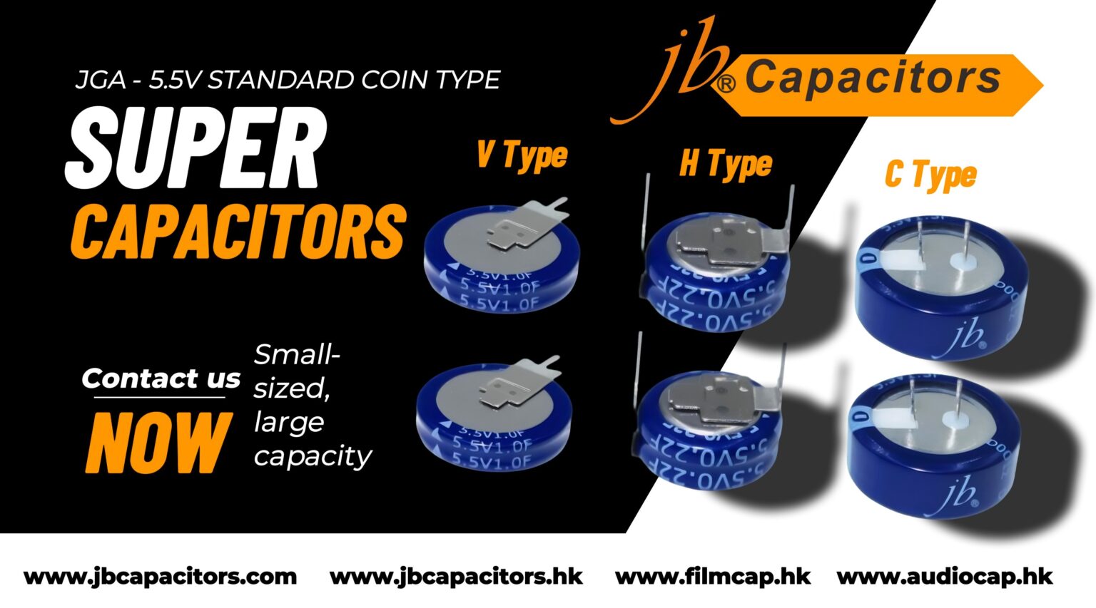 Versatile Applications and Exceptional Performance: jb 5.5V Standard Coin Type Super Capacitors ...