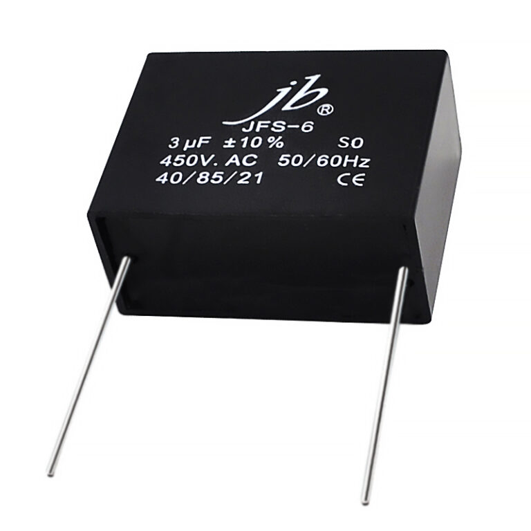 JFS - CBB61 Box Shape and Plastics Case Motor Capacitors - jb Capacitors