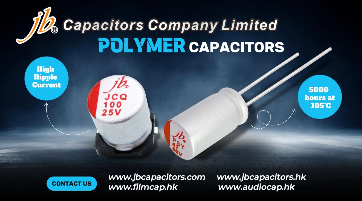 Versatile Applications: PSY & JCQ Polymer Capacitors for Consumer and ...