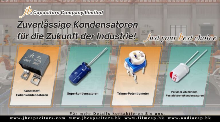Kondensatoren für Industrie 4.0 – jb Capacitors unterstützt die ...