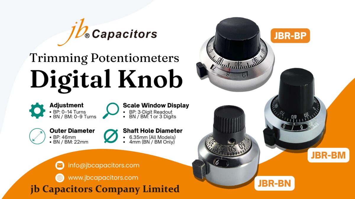 jb Digital Knob Series – Multi-Turn Control, Visible Display, and ...